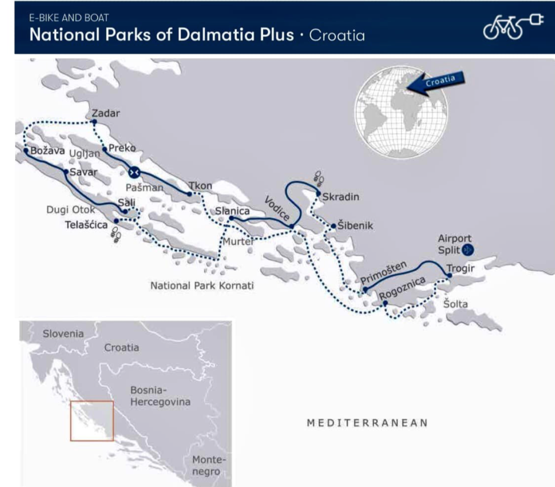 Croatia Island Hopping Bike Tour - Jan Adventures